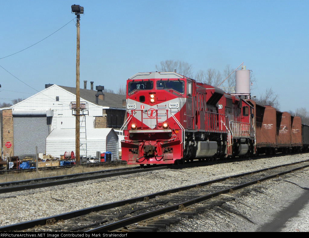 HWSA leaves Hiawatha Yd.